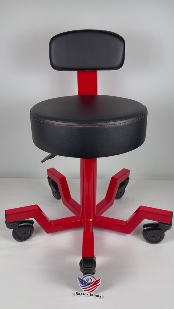 Best Heavy-Duty Mechanic Stool | Adjustable Work Stool | Raptor Stools ...