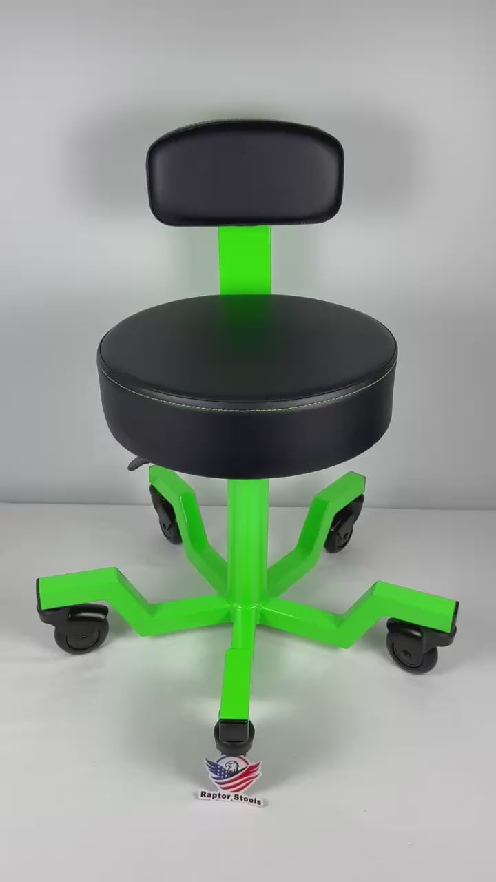 Best Heavy-Duty Mechanic Stool | Adjustable Work Stool | Raptor Stools ...